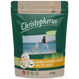 CHRISTOPHERUS Leichte Kost Geflügel & Reis 1,5kg getreidefreies Hundefutter