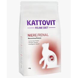 Kattovit Feline Diet Niere/Renal 4kg reduzierter Eiweißgehalt