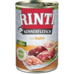 Rinti Kennerfleisch Senior Huhn 12 x 400g Dose