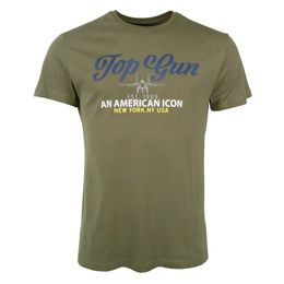 Top Gun Shirt male Green size S