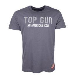 Top Gun Shirt male Blue size 4XL