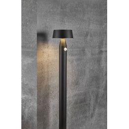 Nordlux NAMA Solar-Wegeleuchte LED Schwarz, 1-flammig, Bewegungsmelder