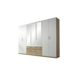 Kleiderschrank Bingen - weiß - 315 cm - 229 cm - 54 cm - Sconto