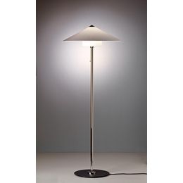 Tecnolumen Wagenfeld WST L 30 Stehlampe Nickel-Matt, 1-flammig