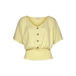 Lascana Shirt female Yellow size 44/46