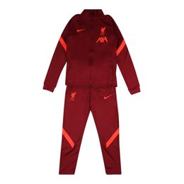 Nike Trainingsanzug 'Liverpool FC Strike' Jungen Gr&ouml;&szlig;e 147/158 neonpink / dunkelrot