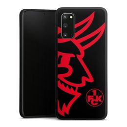 DeinDesign Handyhülle Offizielles Lizenzprodukt 1.FCK Dauerkarte, Samsung Galaxy S20 Silikon Hülle Premium Case Handy Schutzhülle, schwarz