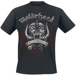 Motörhead Motörhead Ace Of Spades Tattoo T-Shirt schwarz in L