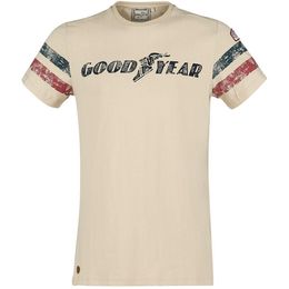 Good Year GoodYear Grand Bend T-Shirt beige in L