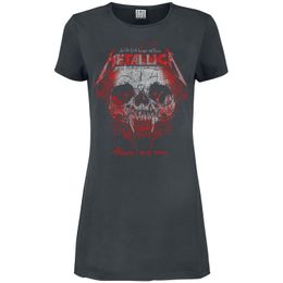 Metallica Amplified Collection - Wherever I May Roam Kurzes Kleid charcoal in M