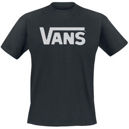 Vans Classic T-Shirt schwarz weiß in L