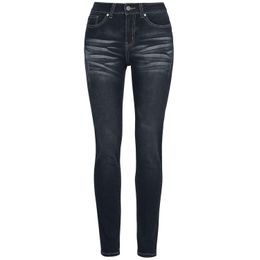 Red by EMP Skarlett - Dunkelblaue Jeans mit Waschung Jeans dunkelblau in W26L32