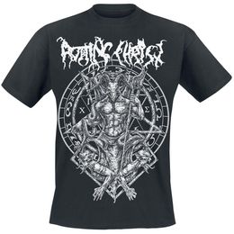 Rotting Christ Hellenic Black Metal Legions T-Shirt schwarz in M