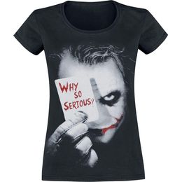 Batman The Joker - Why So Serious? T-Shirt schwarz in L