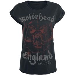 Motörhead Motörhead England T-Shirt schwarz in L
