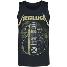 Metallica Hetfield Iron Cross Guitar Tank-Top schwarz in L