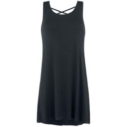 Black Premium by EMP Top Lace Back Kurzes Kleid schwarz in L