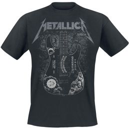 Metallica Hammett Ouija Guitar T-Shirt schwarz in L