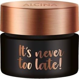 Alcina Hautpflege It's never too late It's Never Too Late!Anti-Falten-Gesichtscreme