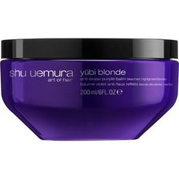 shu uemura Haarpflege yūbi blonde Anti-Gelbstich Purple Treatment