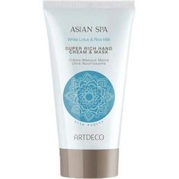 Artdeco Asian Spa Skin Purity Super Rich Hand Cream & Mask