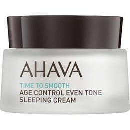 AHAVA Gesichtspflege Time To Smooth Age Control Even Tone Sleeping Cream