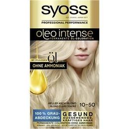 SYOSS Colorationen Oleo Intense 10-50 Helles Asch-Blond Stufe 3Öl-Coloration