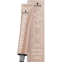 Schwarzkopf Professional Haarfarben Igora Royal Nude TonesPermanent Color Cream 6-46 Dunkelblond Beige Schoko