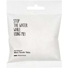 STOP THE WATER WHILE USING ME! Gesicht Zahnpflege All Natural Waterless Mint Tooth Tabs