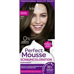 Perfect Mousse Haarpflege Coloration 4-0/400 Dunkelbraun Stufe 3Perfect Mousse Schaum-Coloration