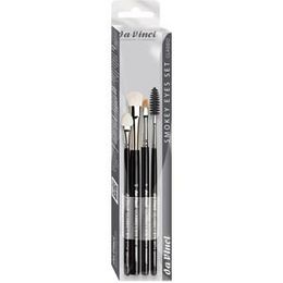 Da Vinci Classic Set Smokey Eyes Set Wimpernbürstchen + Applikator + Blender + Liner