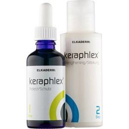 Keraphlex Haare Pflege Starter-Set Step 1 Protector 50 ml + Step 2 Strengthening 100 ml
