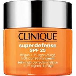 Clinique Pflege Feuchtigkeitspflege Superdefense Cream SPF 25 Sehr trockene bis trockene Haut