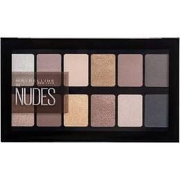 Maybelline New York Augen Make-up Lidschatten The Nudes Lidschatten Palette