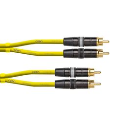 Cordial ENCORE CEON DJ RCA 3 Y, 3,0 m, REAN 2 x Cinch gold / 2 x Cinch gold