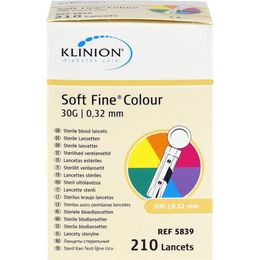 1001 Artikel Medical Soft Fine colour Lanzetten 30 G 0,32 mm 210 St