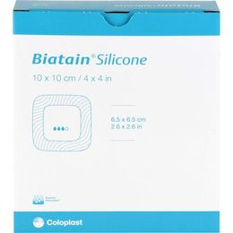 kohlpharma Biatain Silicone Schaumverband 10x10 cm 10 St