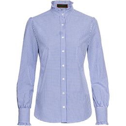 Reitmayer Vichykarobluse Blau (Gr&ouml;&szlig;e: 34)