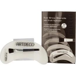 Artdeco Accessoires Pinsel Eye Brow Stencils with Brush Applicator