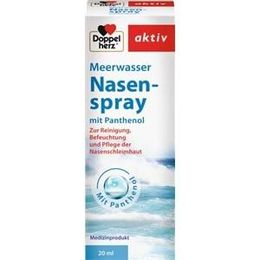 Doppelherz Gesundheit Erkältung Meerwasser Nasenspray Panthenol