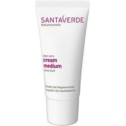 Santaverde Pflege Gesichtspflege Aloe VeraCream Medium ohne Duft