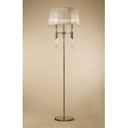 Mantra TIFFANY Stehleuchte Braun, 3-flammig