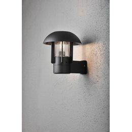 Konstsmide Heimdal Wandleuchte Schwarz, 1-flammig