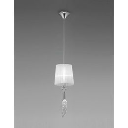 Mantra TIFFANY Pendelleuchte Chrom, 1-flammig