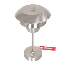 Steinhauer Bordlampe Tischleuchte Edelstahl, 1-flammig