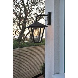 Konstsmide Benu Wandleuchte Schwarz, 1-flammig