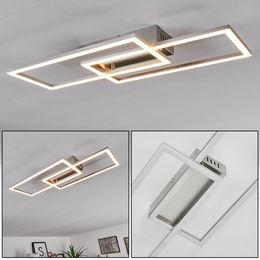 hofstein Chilkat Deckenleuchte LED Nickel-Matt, 1-flammig