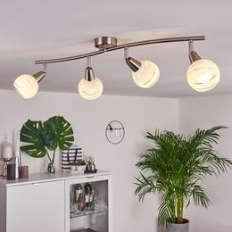 hofstein Warga Deckenleuchte LED Nickel-Matt, 4-flammig
