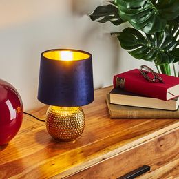 hofstein Beddie Tischleuchte Gold, 1-flammig