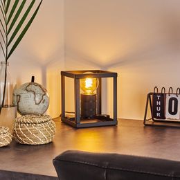 hofstein Salla Tischleuchte Schwarz, 1-flammig